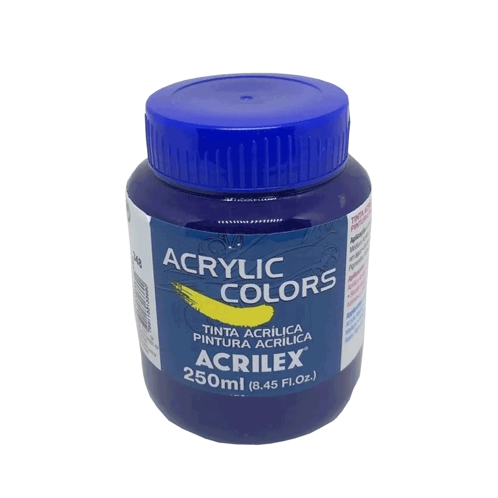 TINTA ACRYLIC COLORS PARA TELA 250ML GR.1 - cacula