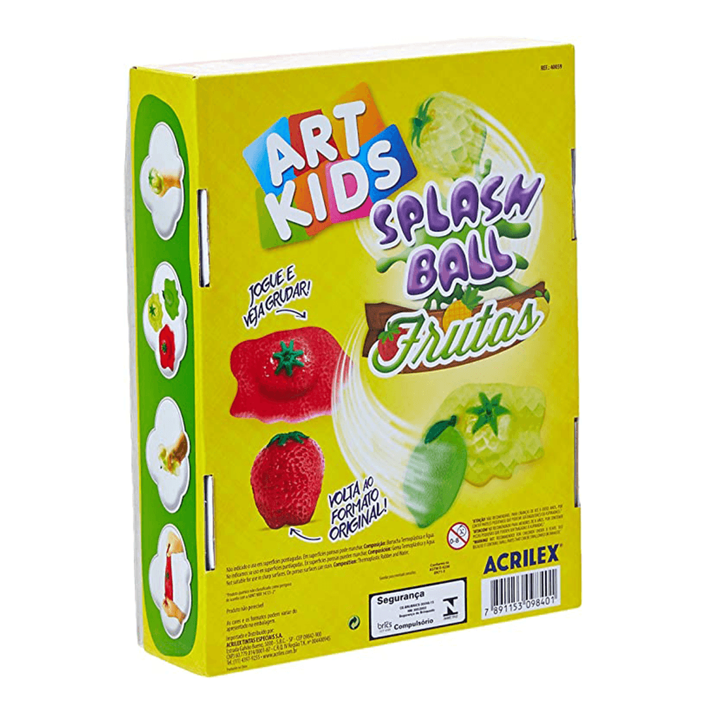 BRINQUEDO SPLASH BALL FRUTAS REF 40059 - cacula
