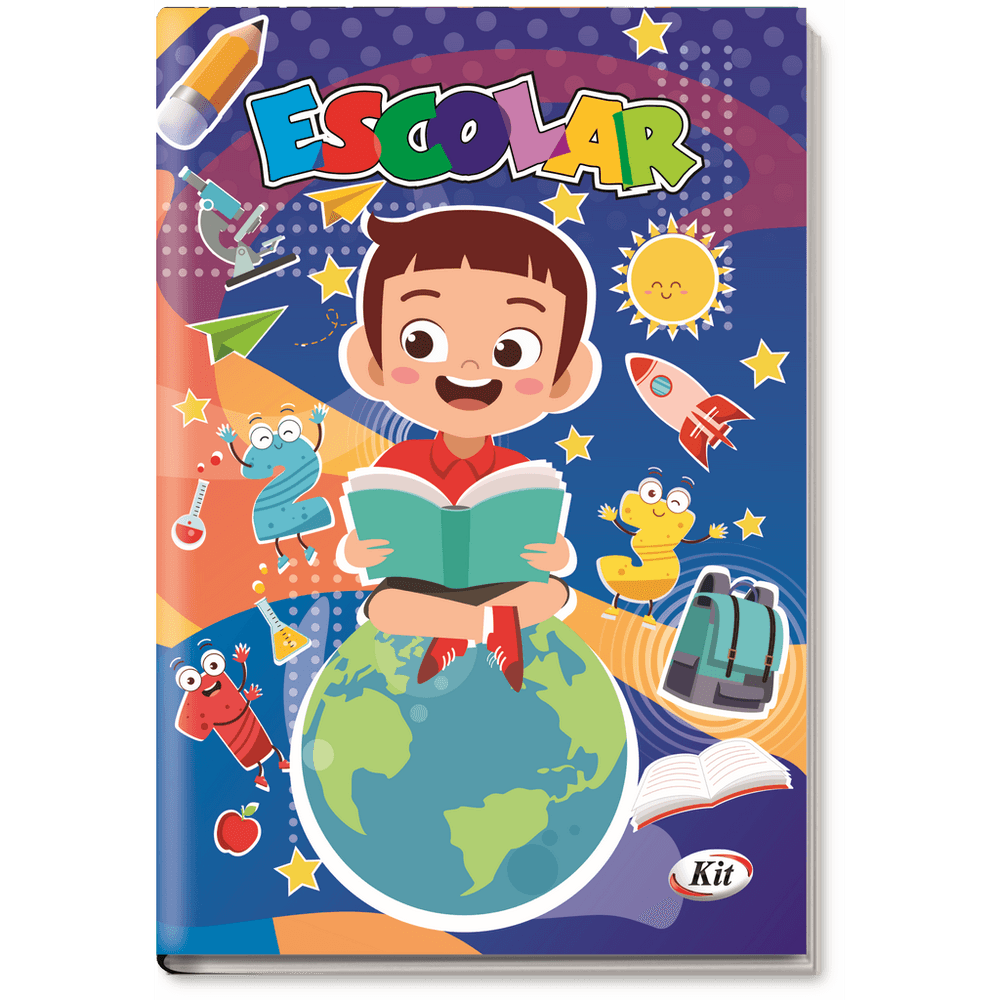 AGENDA DO ESTUDANTE MASCULINA KIT KIDEN-01M - cacula